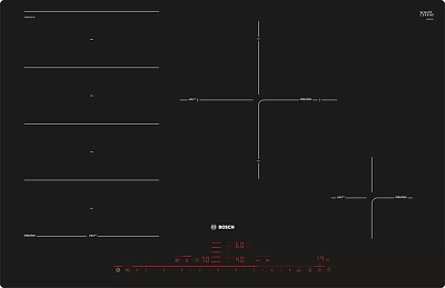 Индукционная варочная панель Bosch PXE801DC1E по цене 110000 руб ...